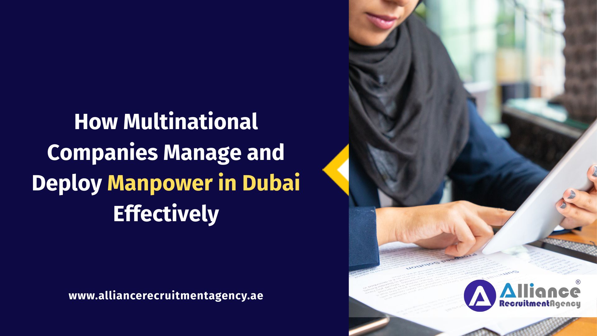 How Multinational Companies Manage and Deploy Manpower in Dubai Effectively